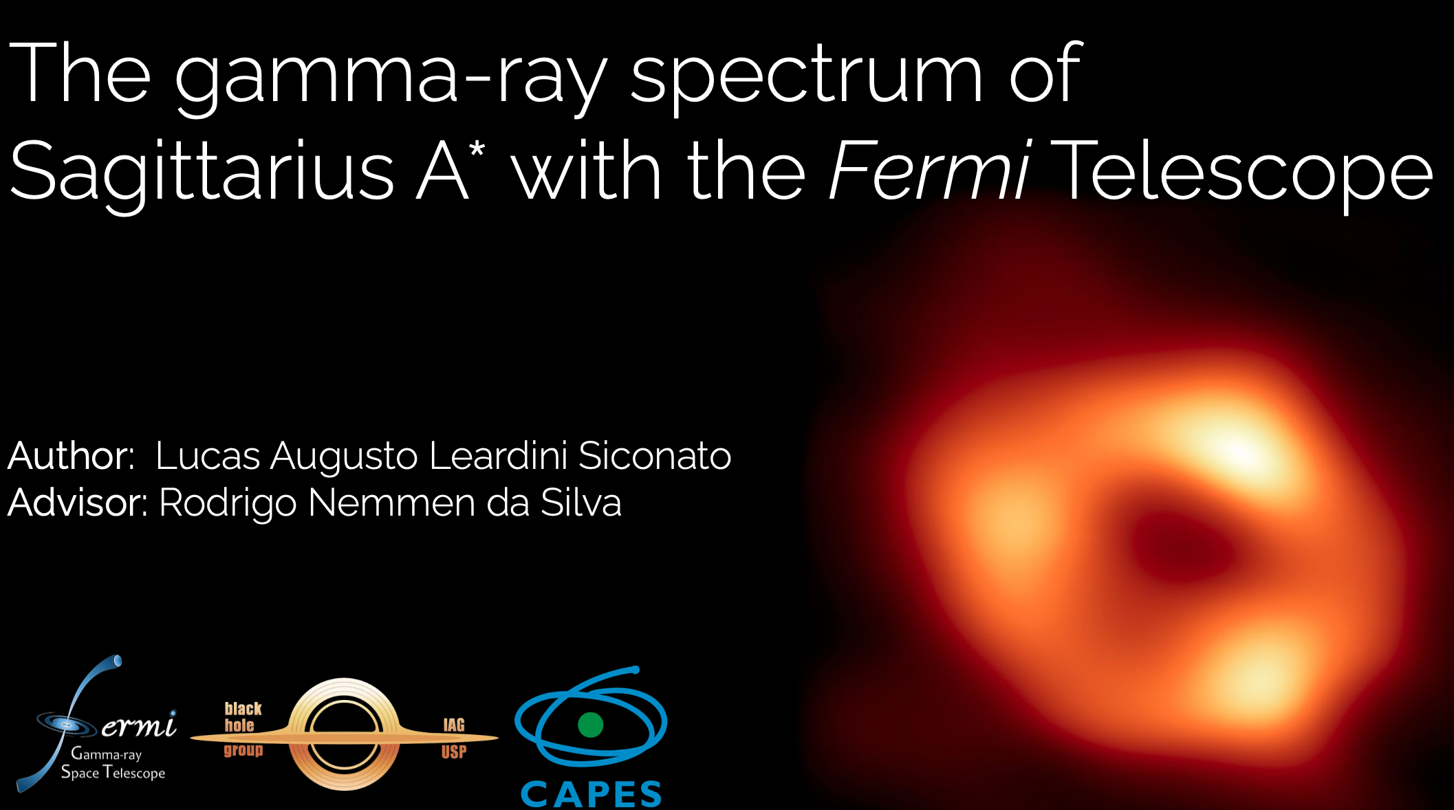 Gamma-rays from the central supermassive black hole in Our Galaxy ...